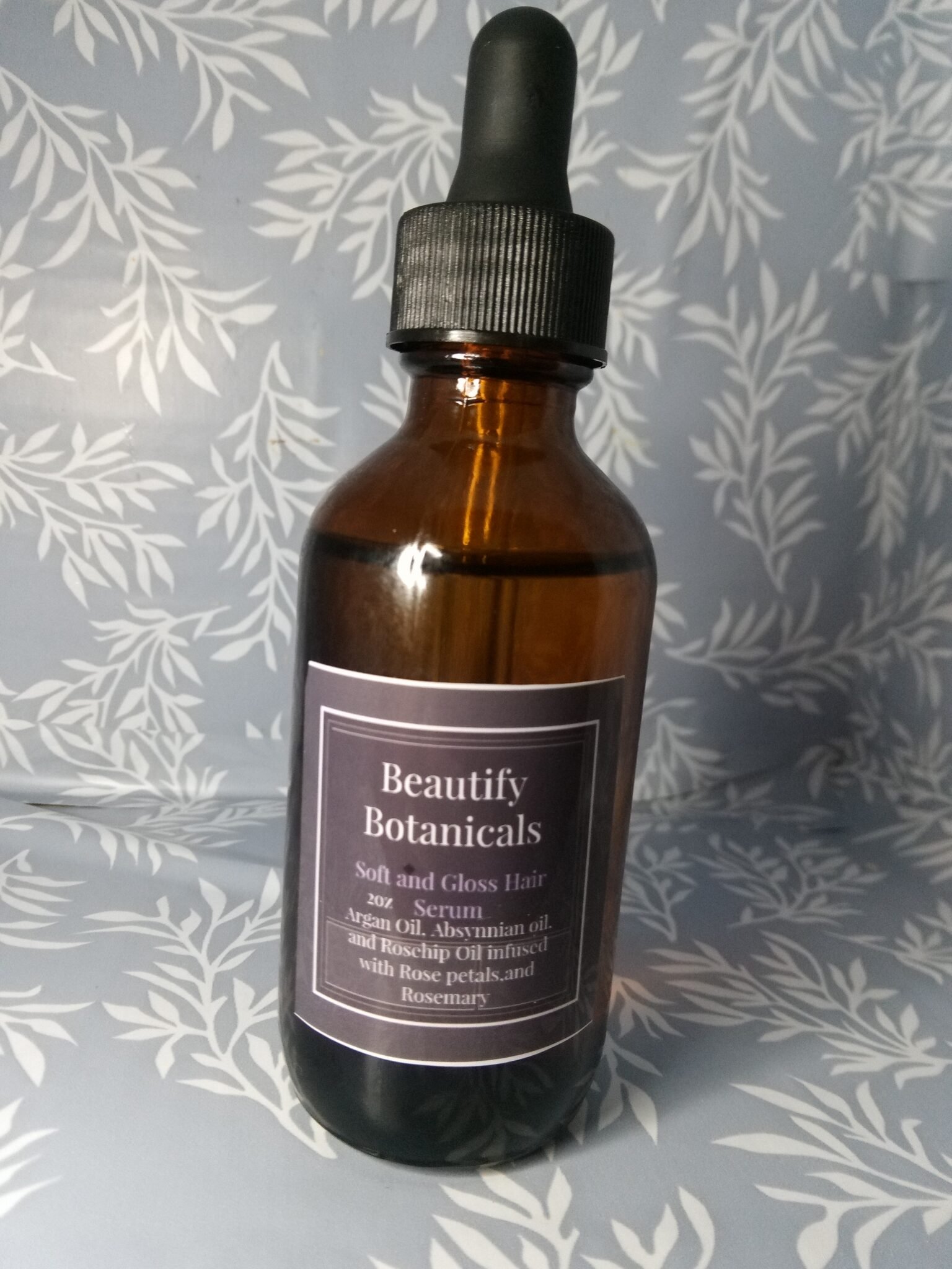 1.5oz Soft and Gloss Hair Serum with Rosemary, Clary Sage, and Lavender ...